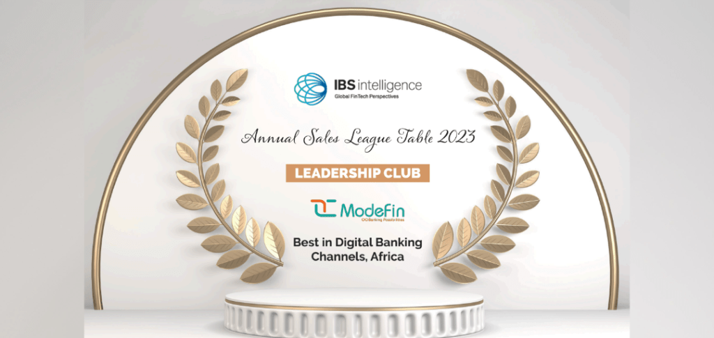 Star Performer in IBSI Sales League Table 2021 – Modefin